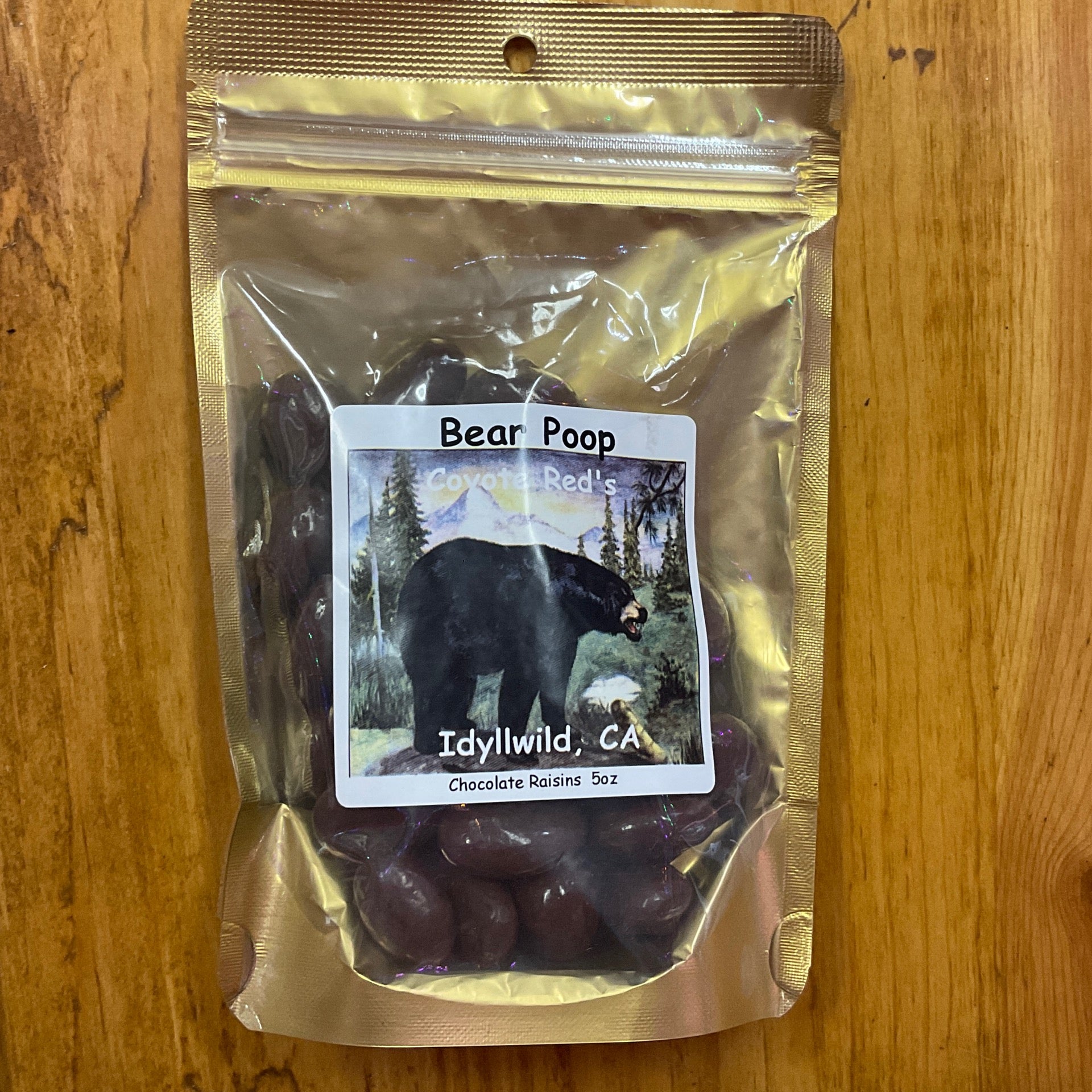 bear droppings chocolate